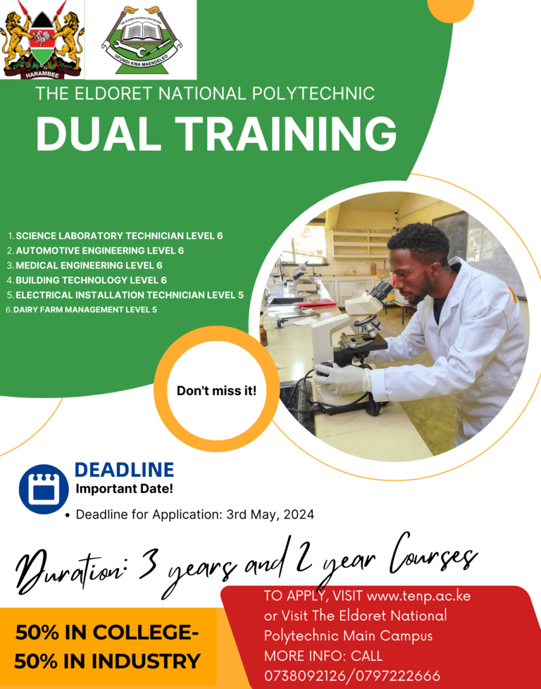 Welcome! | The Eldoret National Polytechnic